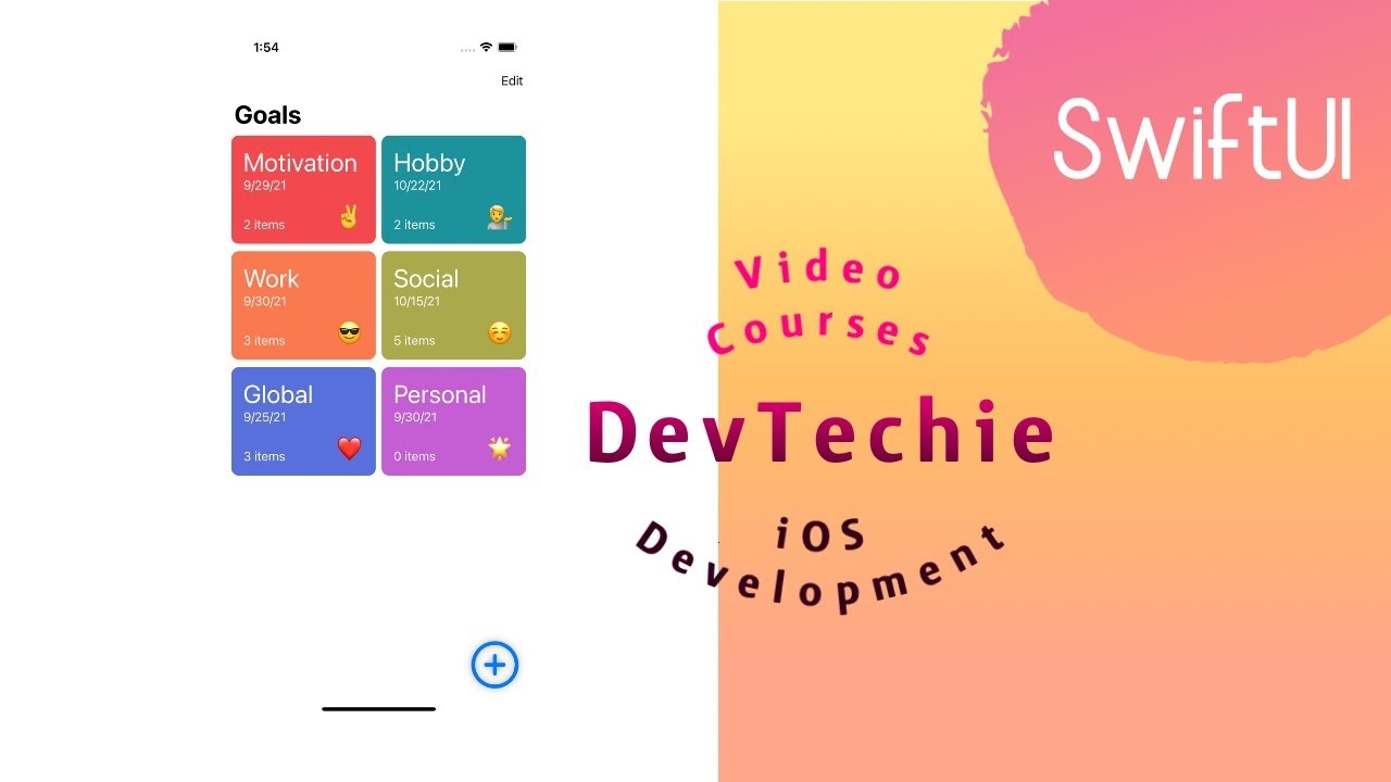 Goals App Swiftui 3 Ios 15 Protocols Mvvm Firebase Repository Pattern Youtube