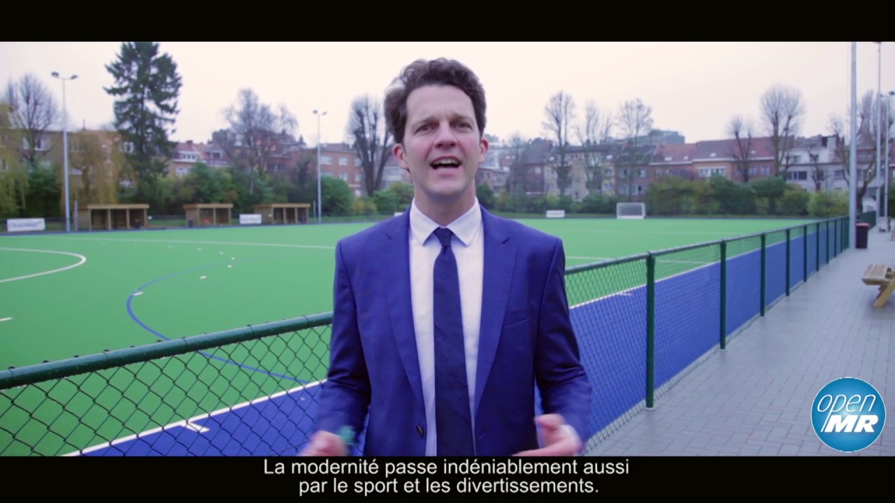 LE SPORT A BRUXELLES - Vincent RIGA - Open VLD - YouTube
