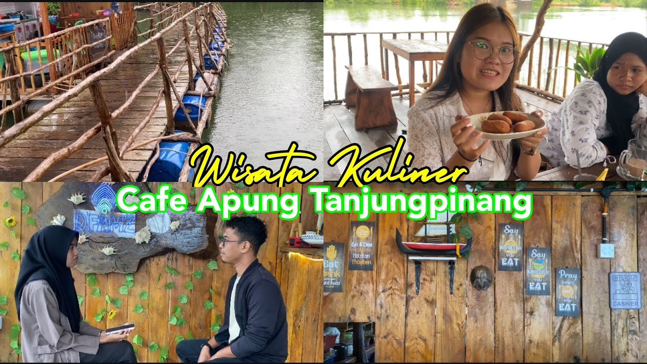 Wisata Kuliner Cafe Apung Tanjungpinang - YouTube