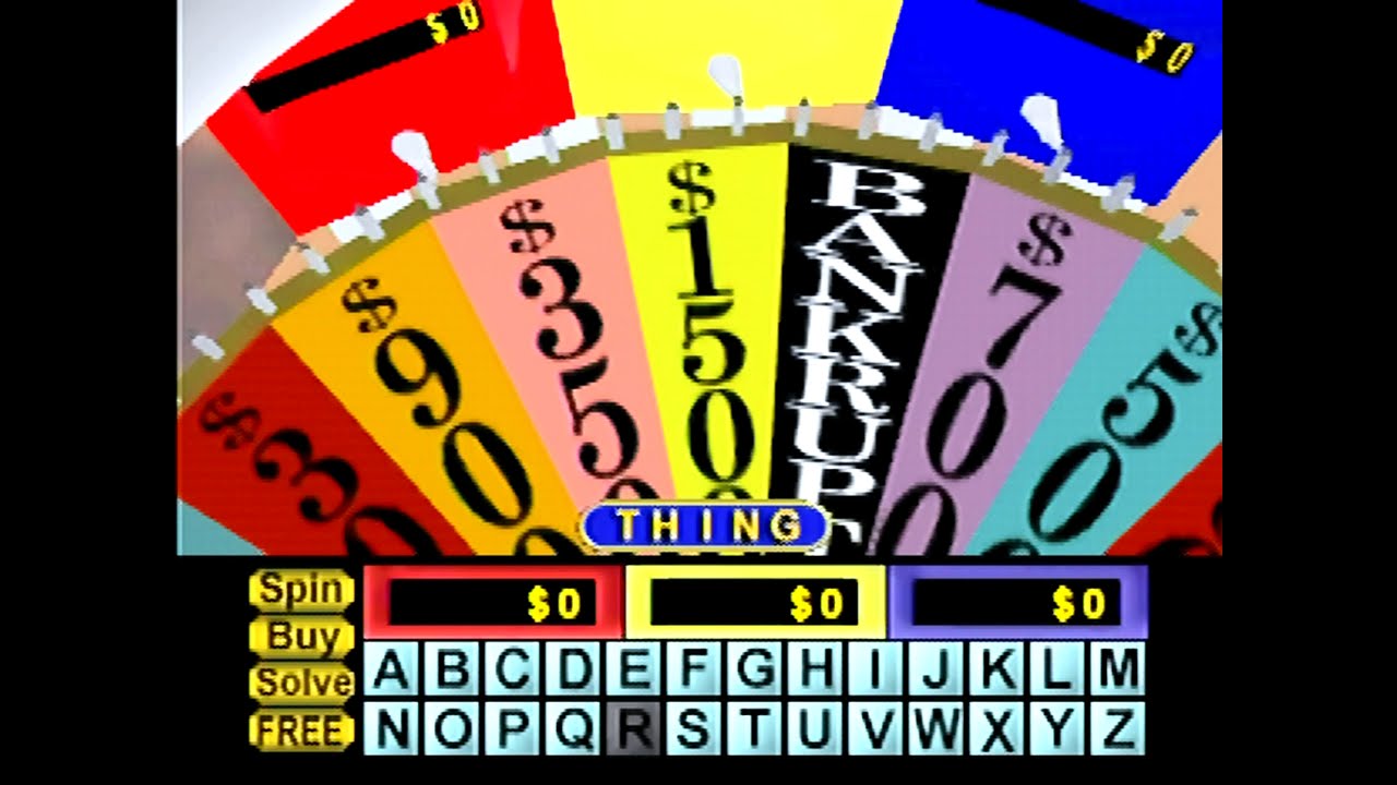 WHEEL of FORTUNE (1997) Nintendo 64 Game Show Play Through - Original ...
