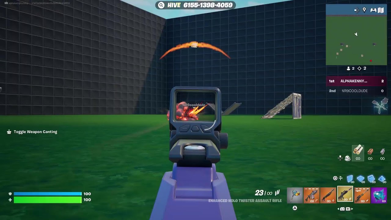 Fn, bushcamping with heals in blitz - YouTube
