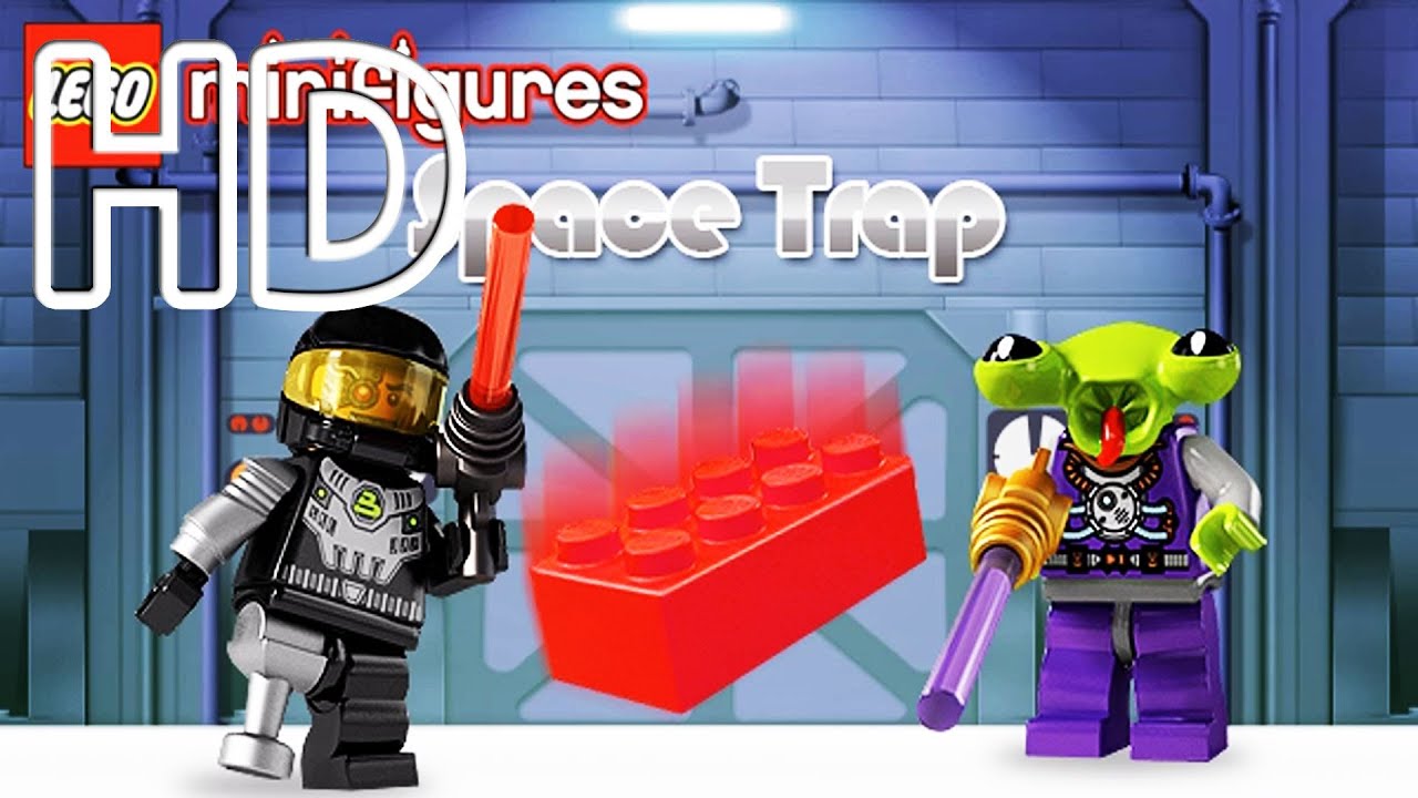Lego Minifigures Space Trap - YouTube