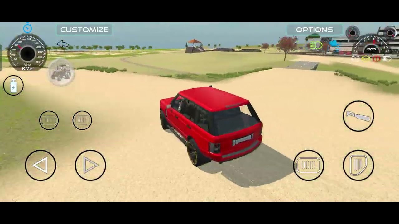 3D game video old model range rover 😀😀 - YouTube