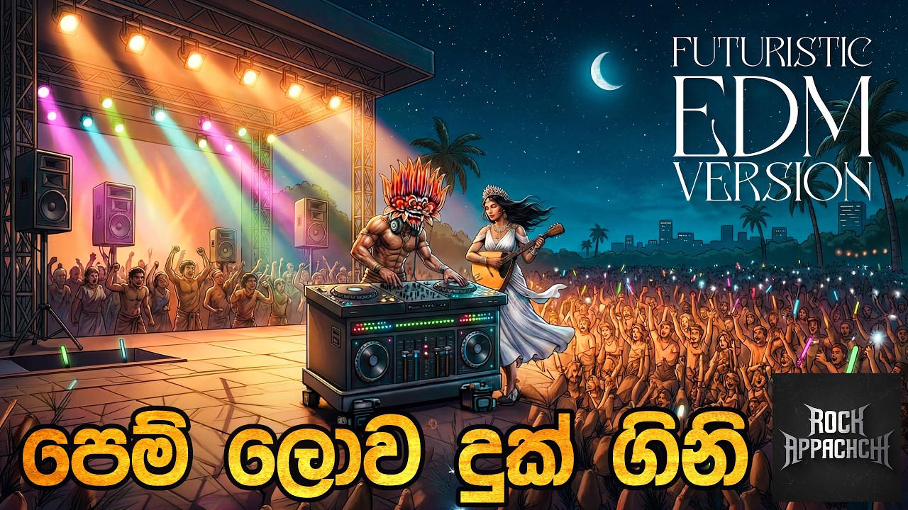 Pem Lowa Duk Gini - Athula Sri Gamage | Futuristic EDM Version ...
