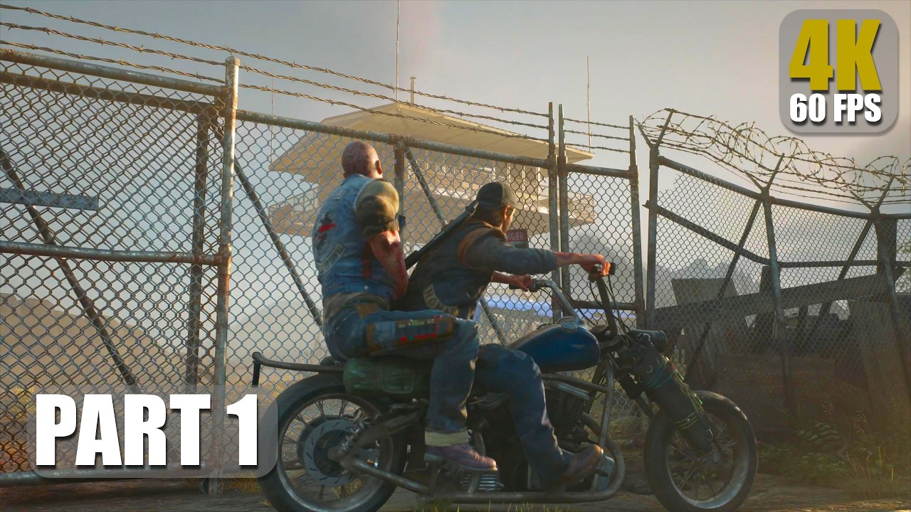 Days Gone Part 1 Walkthrough [4k 60FPS] - No Commentary - YouTube