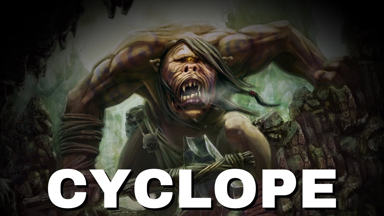 Cyclope, Monstre à un oeil 👁 (Mythologie Grecque) - YouTube