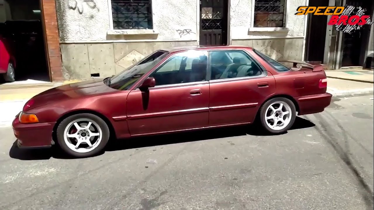 Honda Integra db1 93 gran auto clásico 90s - YouTube