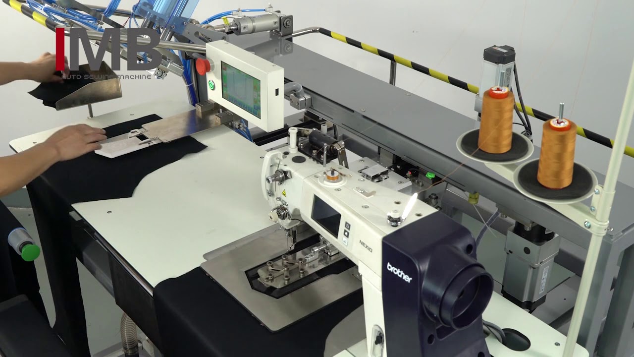 Auto Pocket Setter Brother - YouTube