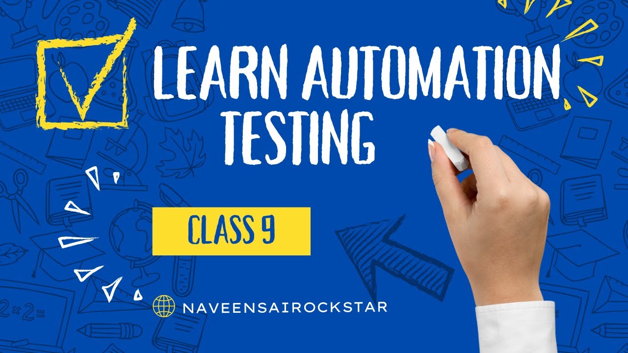 Qa Automation Selenium Java Online Free Training With Certificate Part 9 Youtube