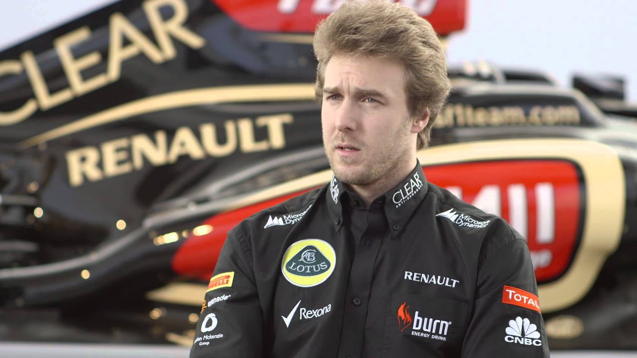 Davide Valsecchi interview at Lotus E21 launch - YouTube