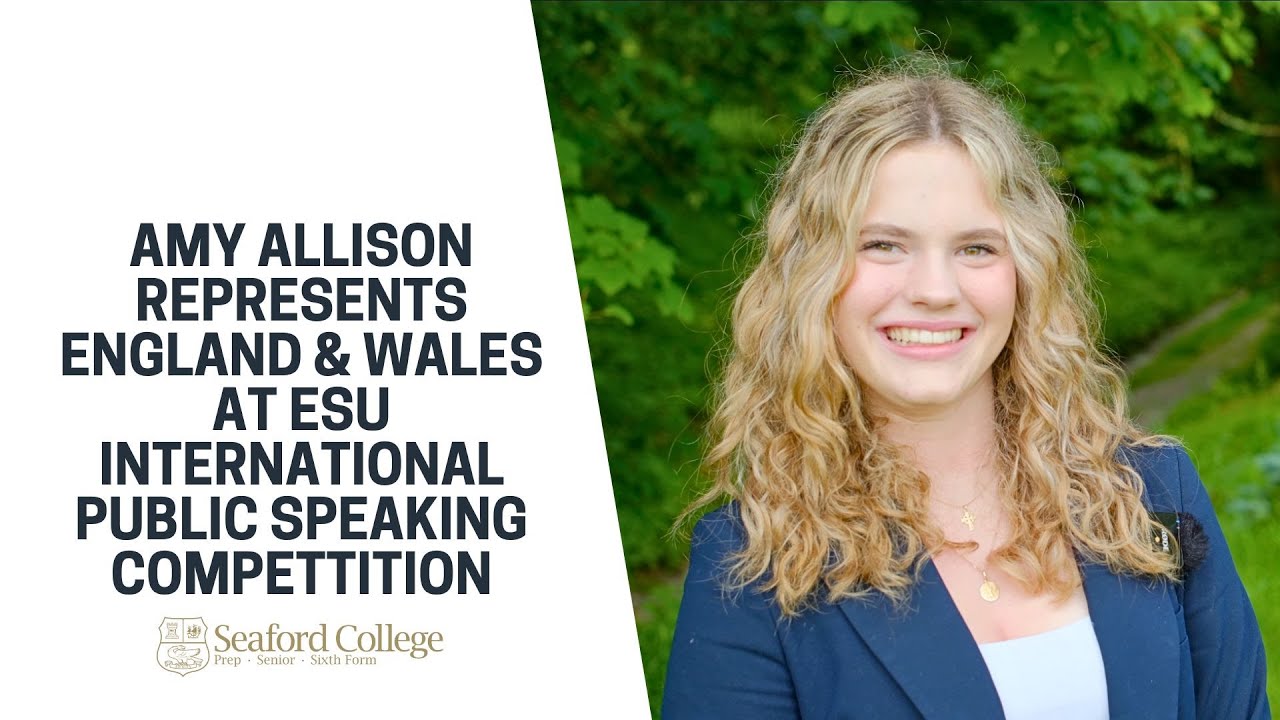 Public Speaking – Amy Allison at the ESU - YouTube