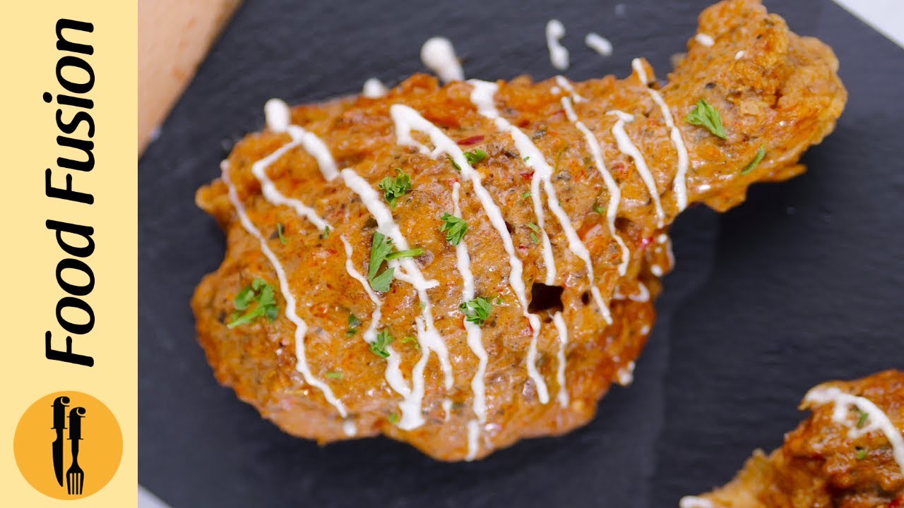 Crispy Butterfly Drumsticks with Creamy Garlic Sauce Recipe by Food ...