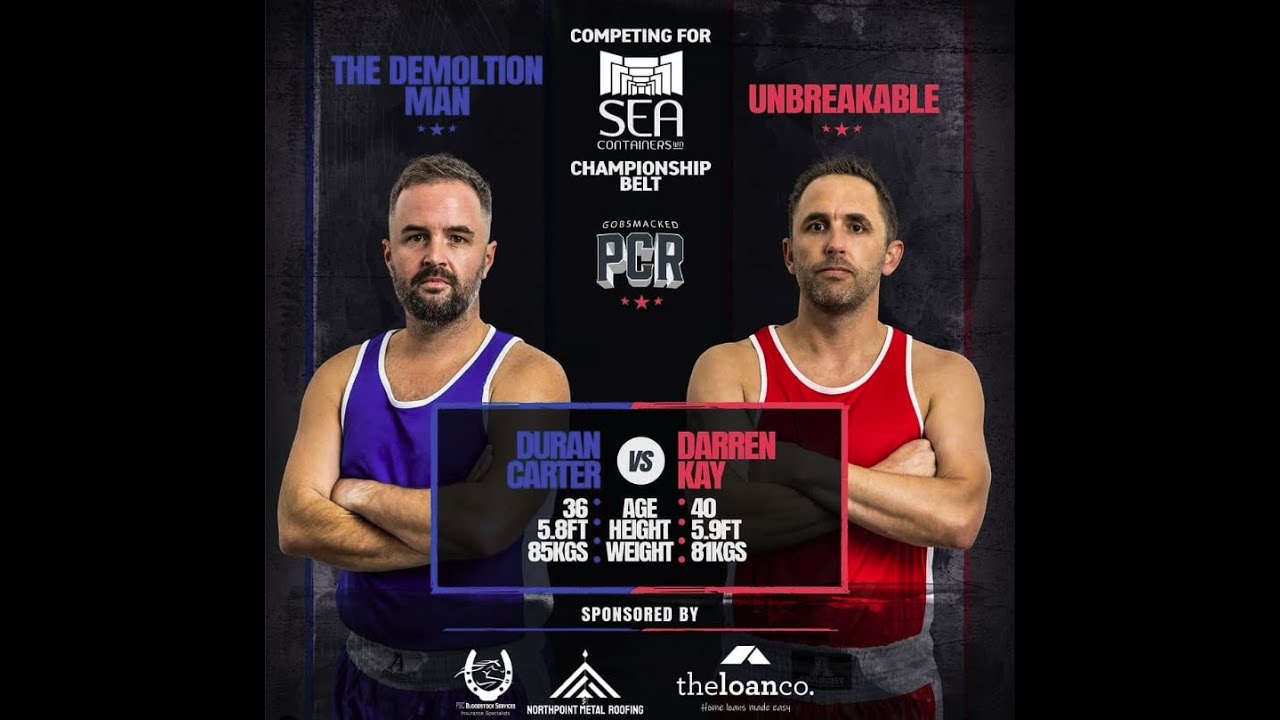 Darren Kay vs Duran Carter - Perth Corporate Rumble V (Fight 6) - YouTube