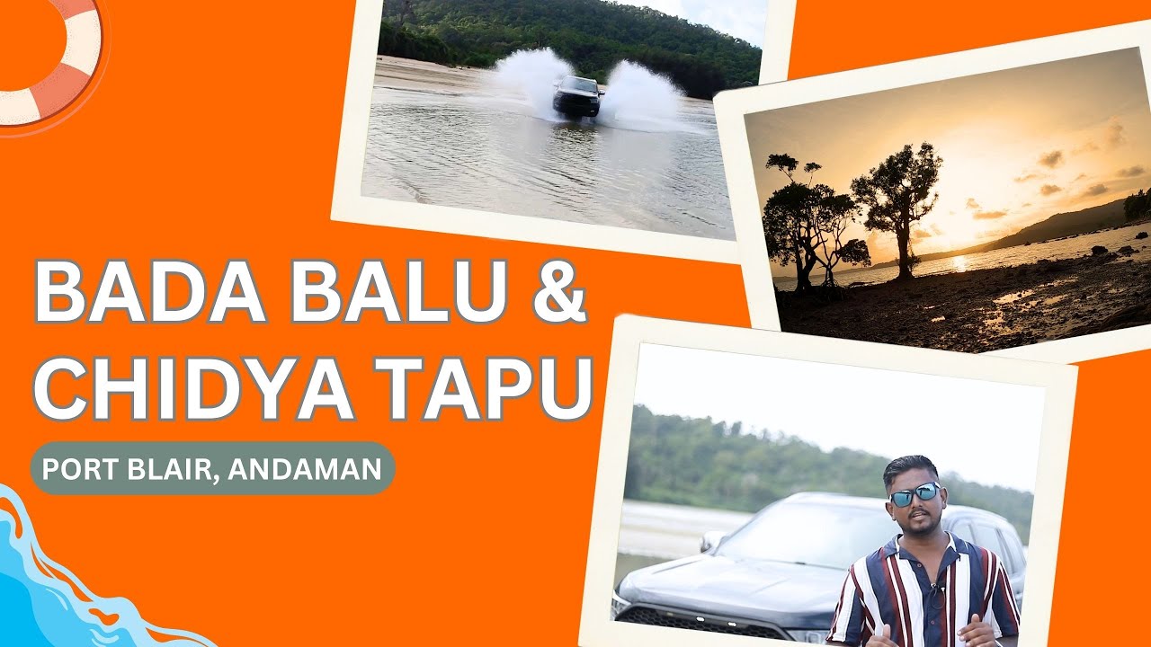 Off roading Bada Balu Beach and Chidya tapu Sunset at Port Blair ...