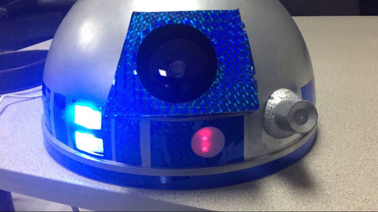 R2D2 Hecho en casa (Homemade) - YouTube