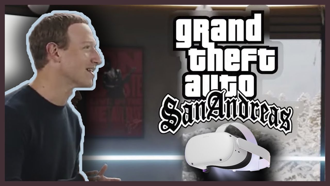 GTA San Andreas VR, Novo Óculos VR, Meta Quest e muito mais! - YouTube