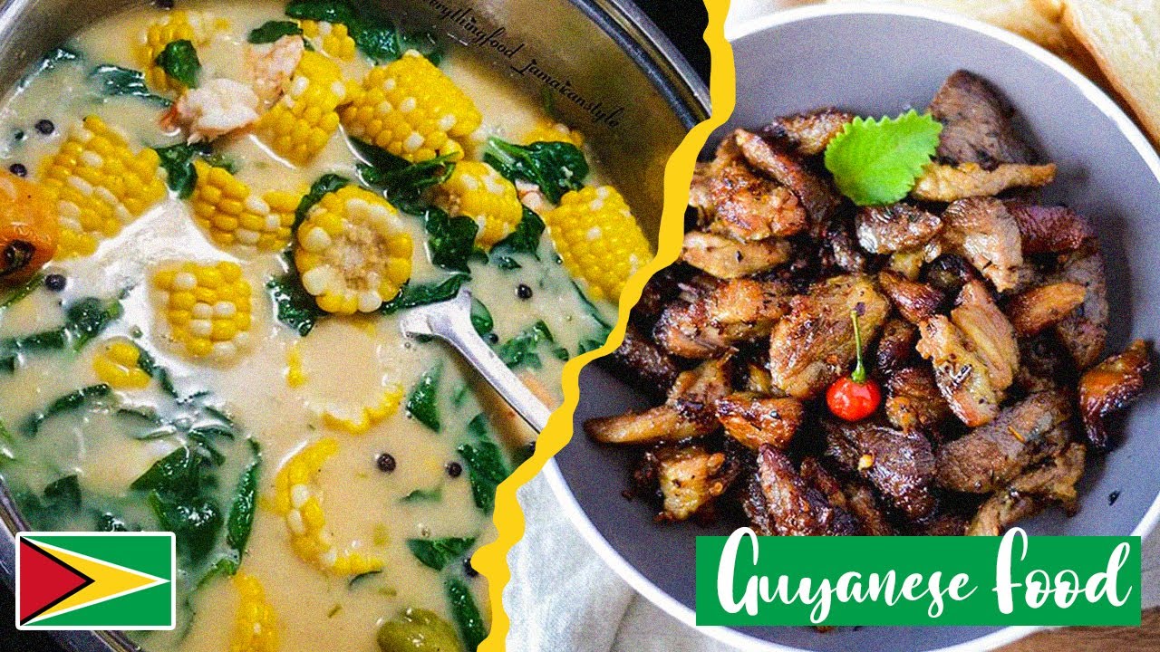 Guyanese Food 7 Traditional Dishes to Try Part 3 - YouTube