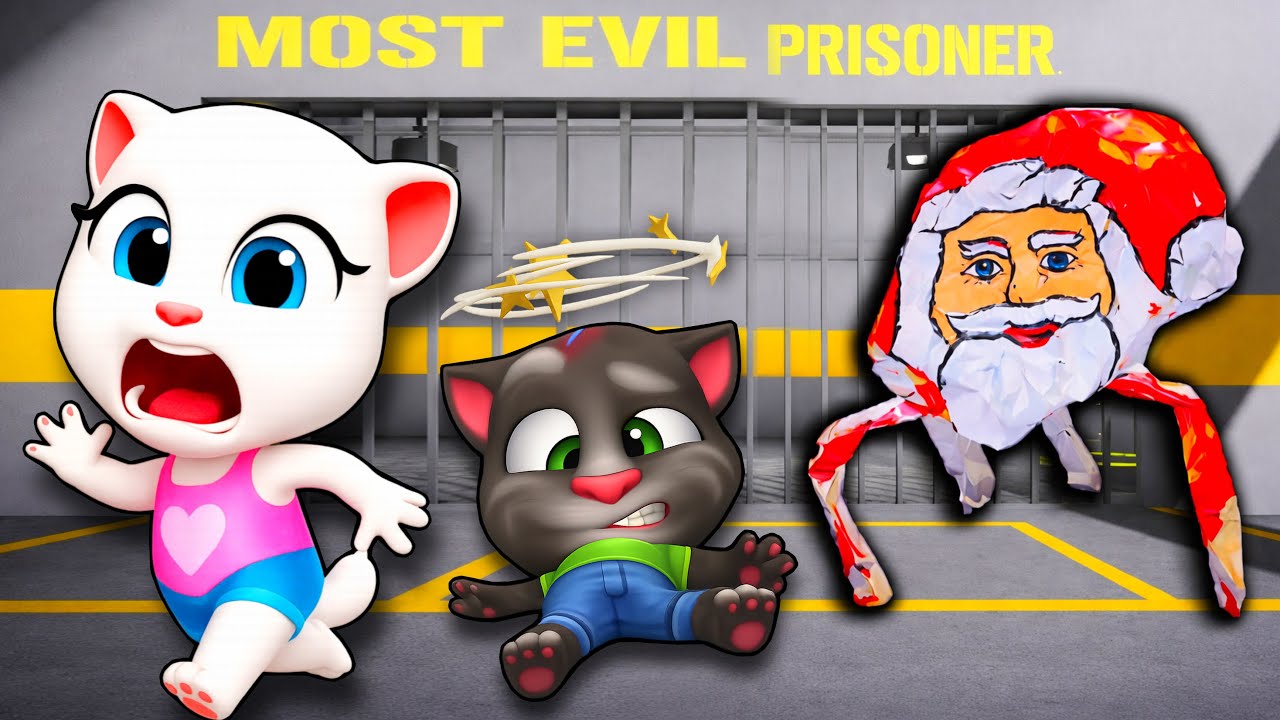 Talking Angela plays: GOO GOO GAGA in Roblox - My Talking Tom and ...