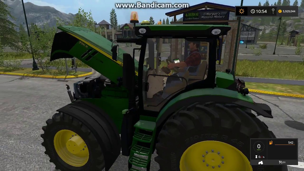 John Deere 7R IC Panel FS17 - YouTube