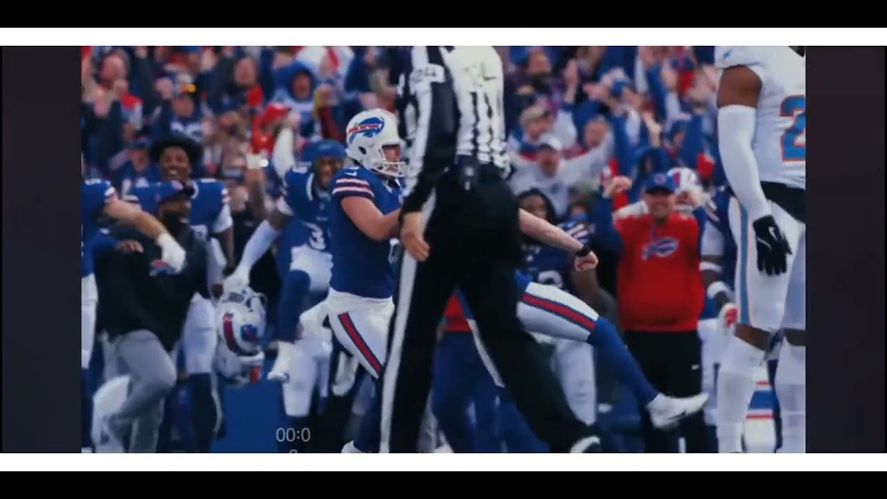 BILLS 61 YD FIELD GOAL MOMENT - YouTube