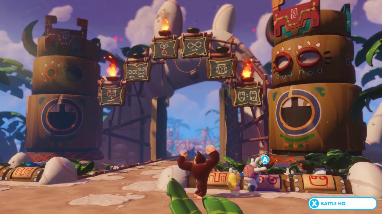 Mario Rabbids DLC Donkey Kong Adventure Walkthrough Part 5 Side Eye ...