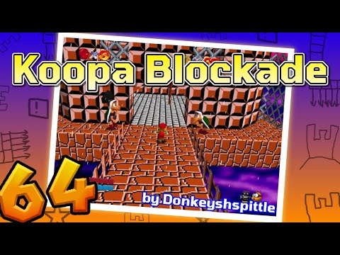 Mario Builder 64: Koopa Blockade by Donkeyshspittle - YouTube