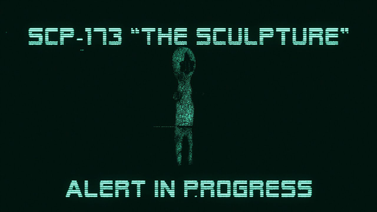 EAS Scenario | SCP-173 "The Sculpture" | Containment Breach Alert - YouTube