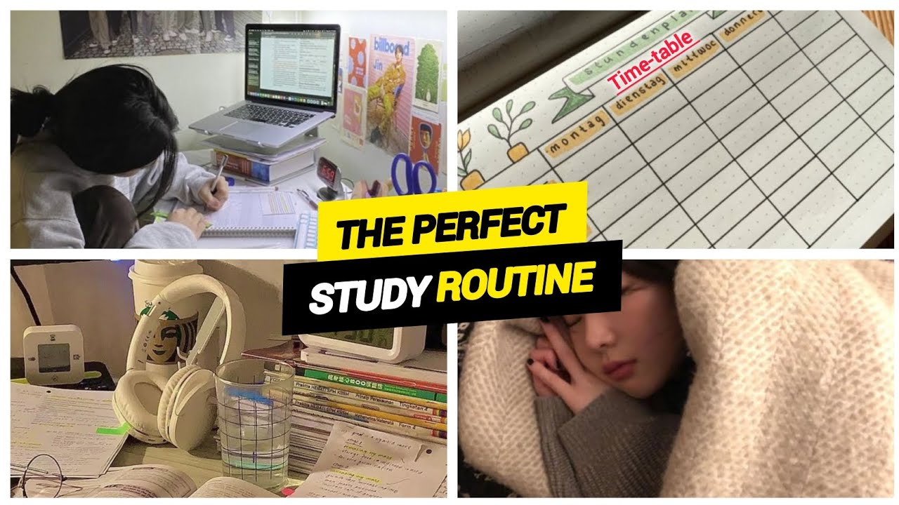 Time table for students | Best Study Routine | Stuy planner - YouTube