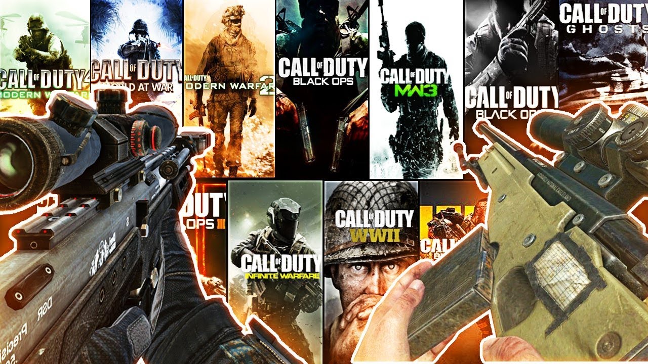 Trickshot On Every Call Of Duty Game Made (B01+BO2 Special) - YouTube