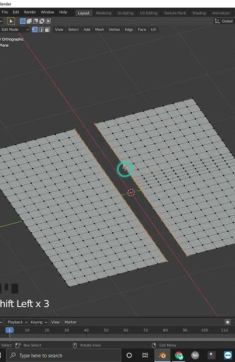 Blender Bridge Edge Loop - YouTube