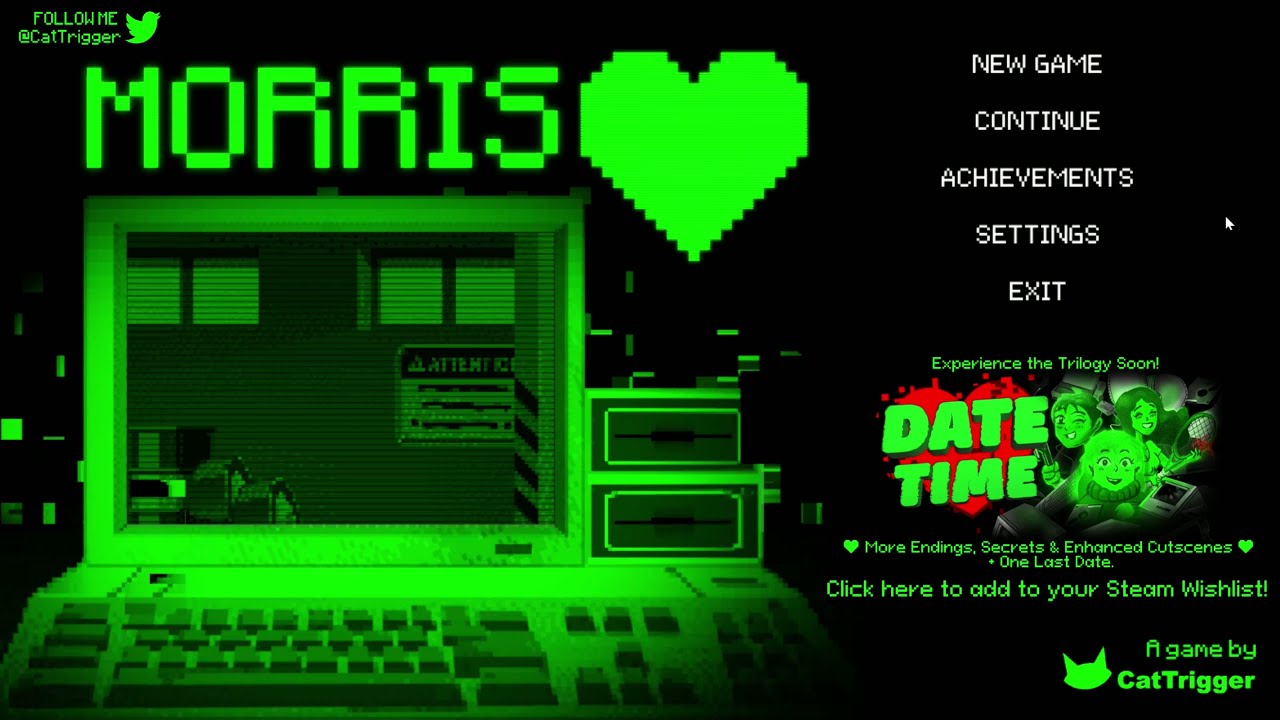 Morris [horror visual novel]4K No Commentary Full #morris #horrorplayer ...