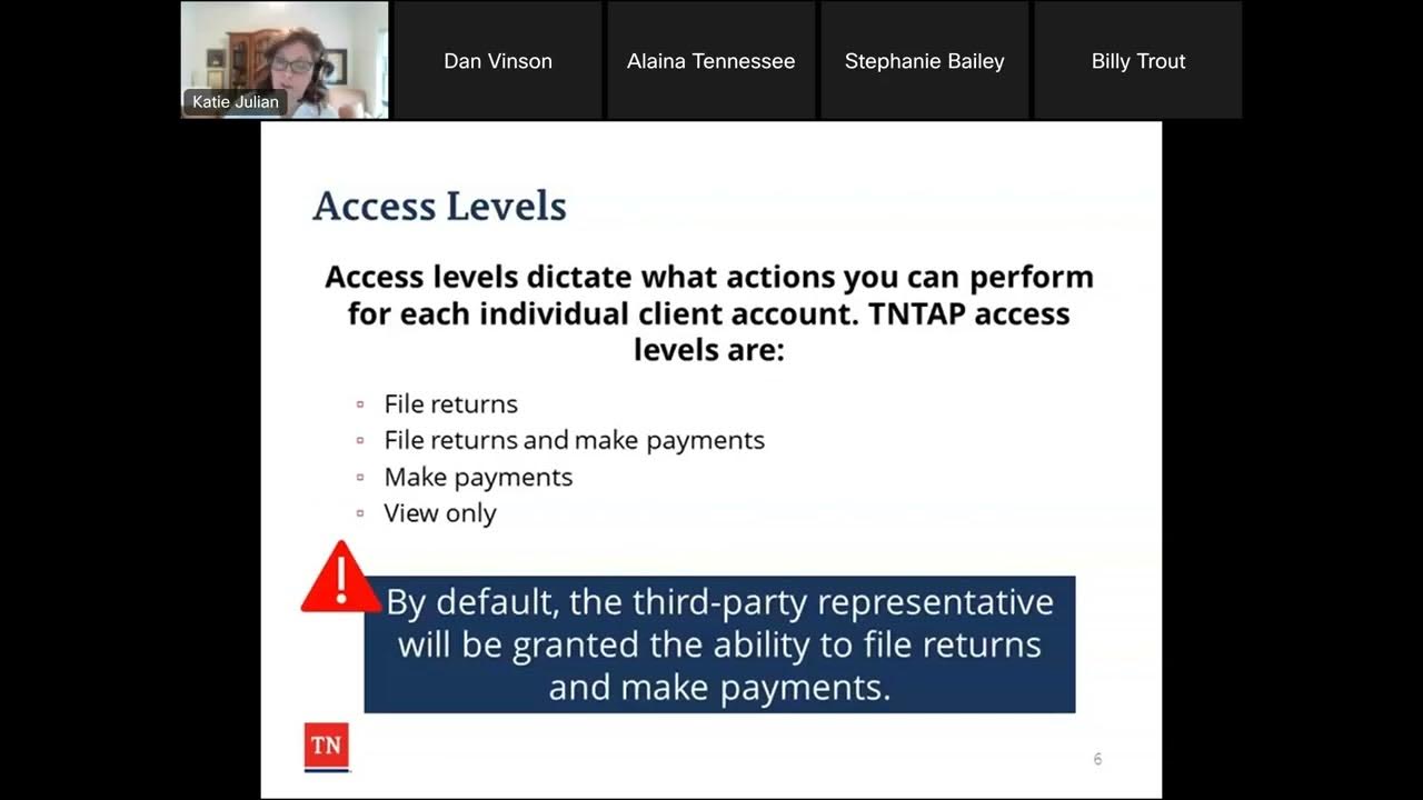 TNTAP: Third Party Access - YouTube
