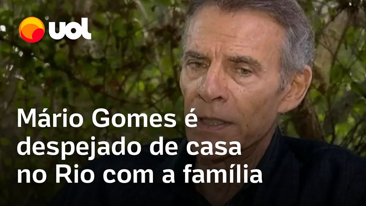 Mário Gomes é despejado de mansão com a esposa e os filhos no Rio de ...