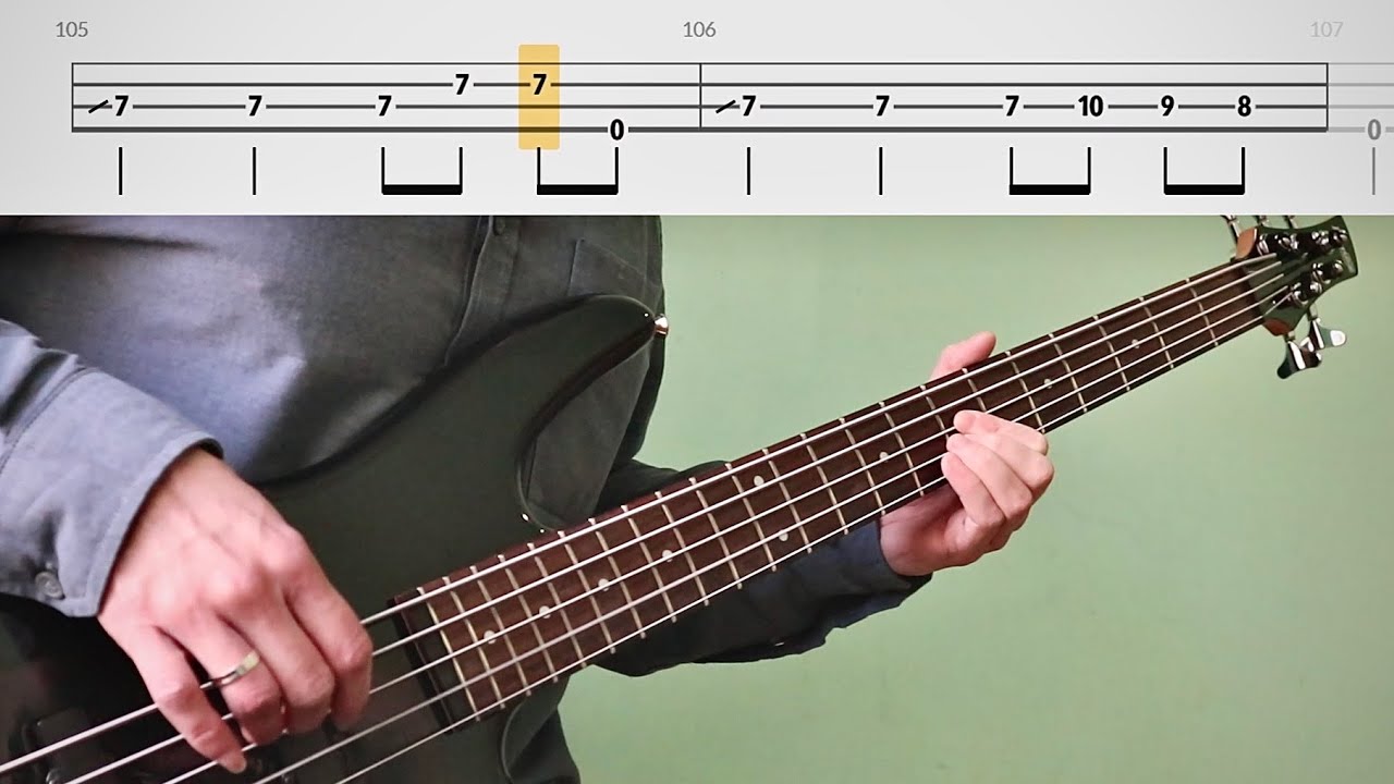Metallica - I Disappear (bass cover + tab) - YouTube