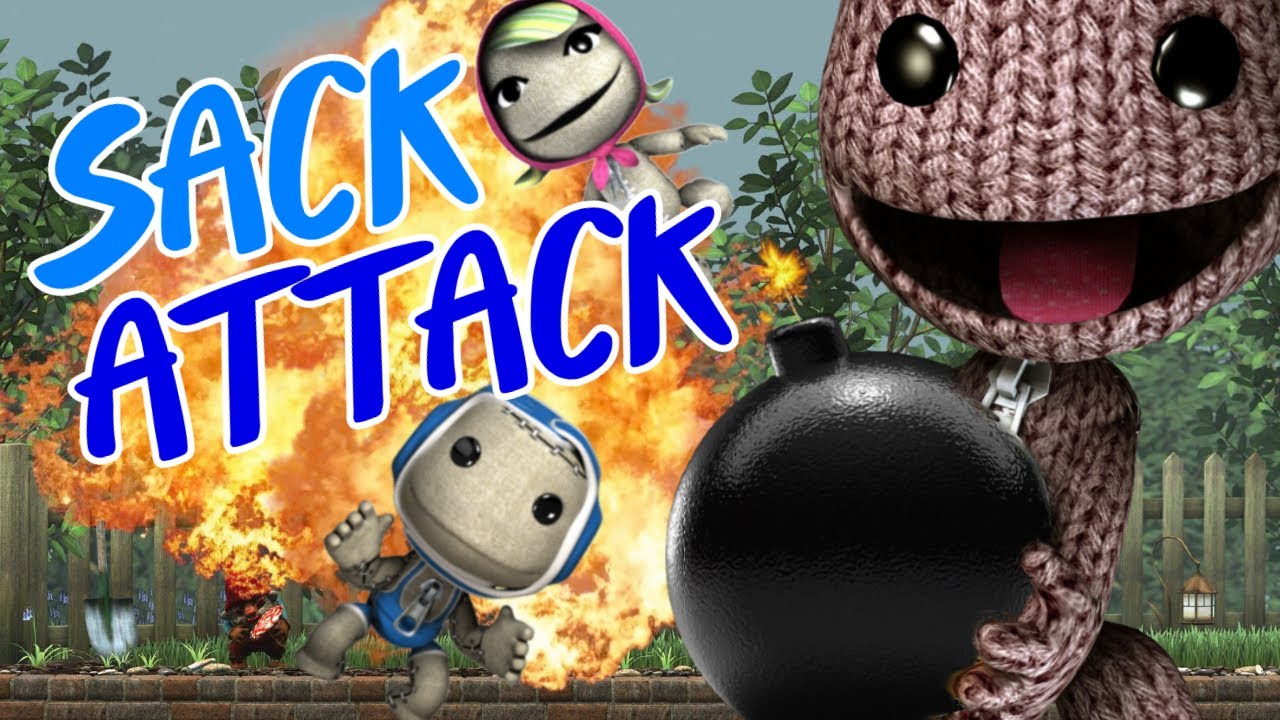 Sack Attack! | Sackboy x4 Match | PlayStation All-Stars Battle Royale ...