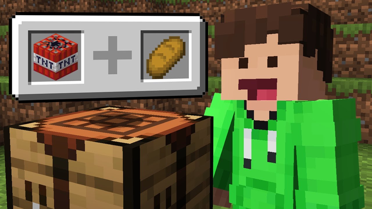 Kombinera items i Minecraft! - YouTube