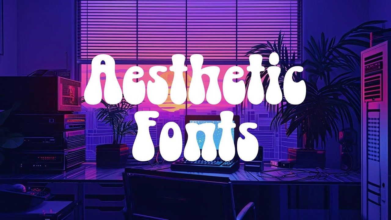 15 BEST Aesthetic Fonts Made For Tumblr & Instagram! - YouTube