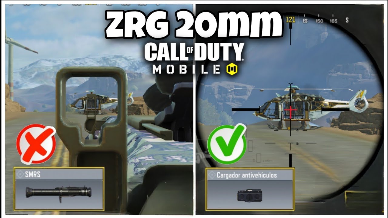 ⚠️ VENTAJAS en Call of duty mobile | NUEVO ZRG 20mm Call of duty mobile ...