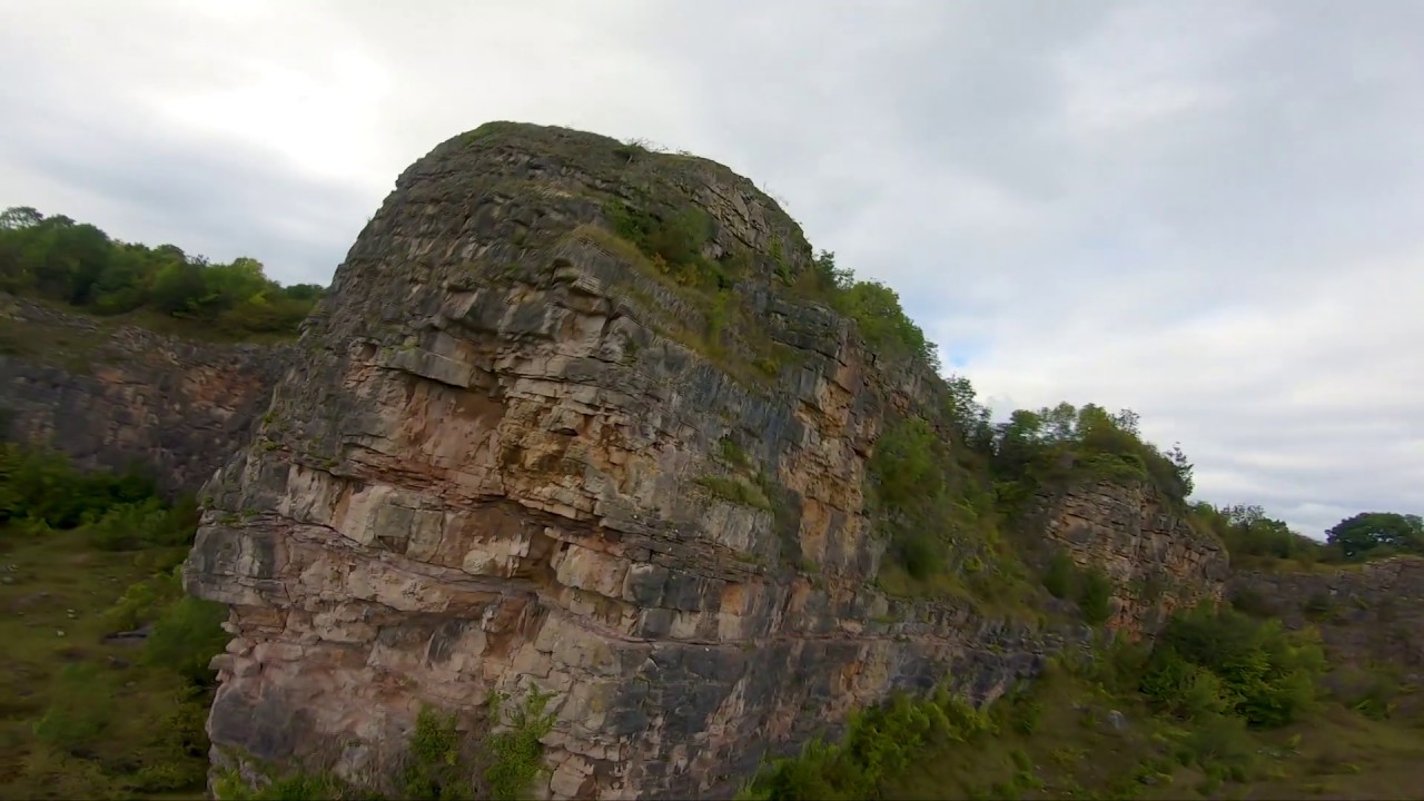 Llanymynech rocks - YouTube