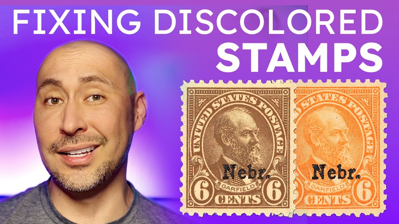 How To Turn Oxidized Stamps Back To Orange - YouTube