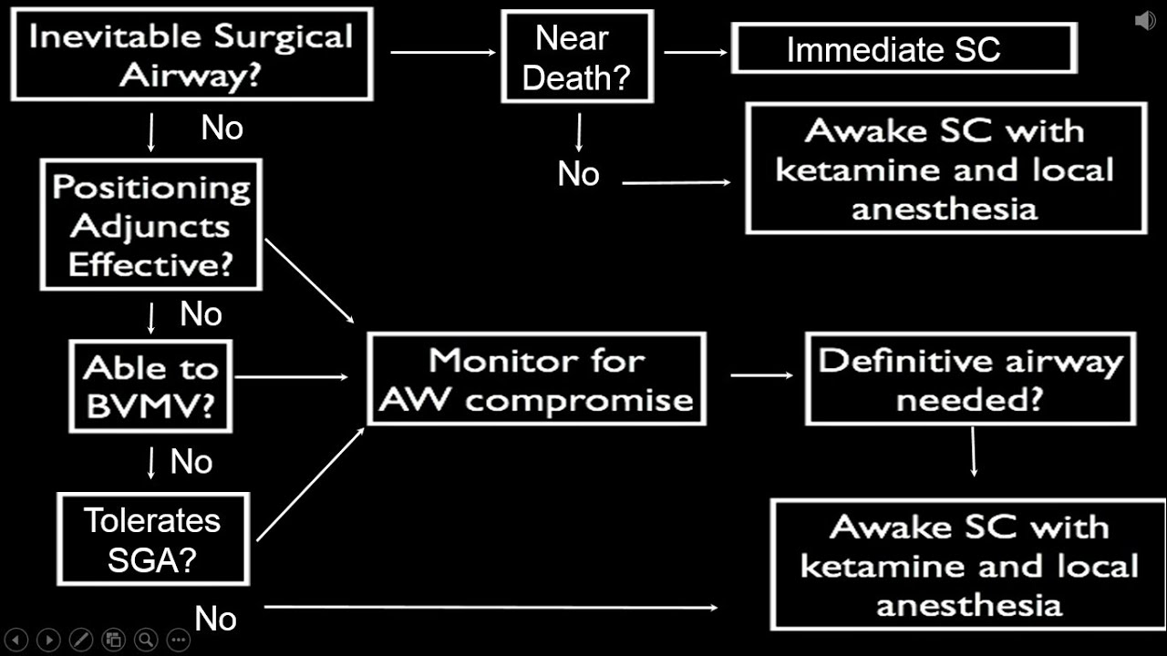 Prolonged Field Care Tactical Airway Algorithm and What to do Next ...