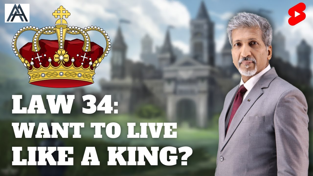 Law 34: Want to live like a king? | The 48 Laws of Power | #lawsofpower ...