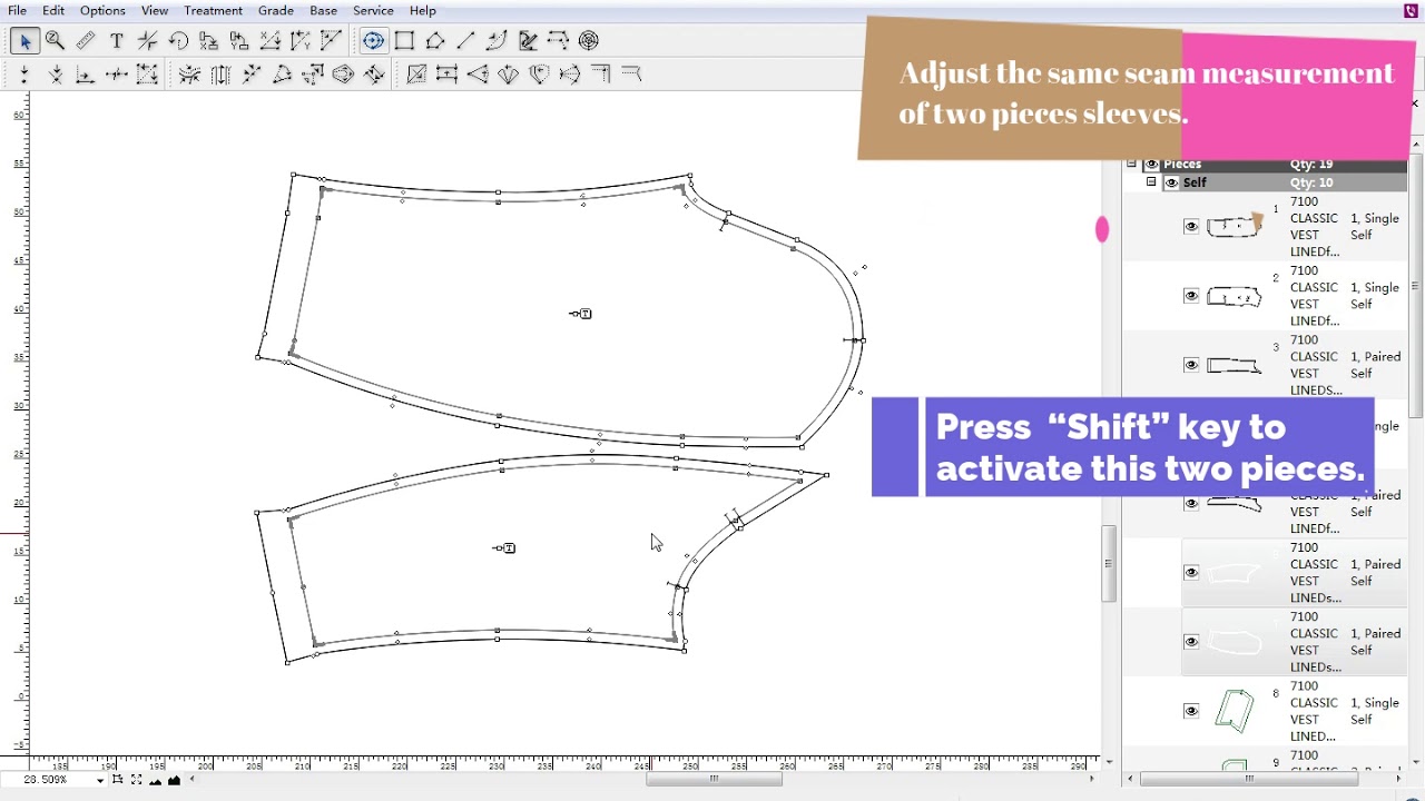 【Weekly Tips】 Match two pieces sleeves - YouTube
