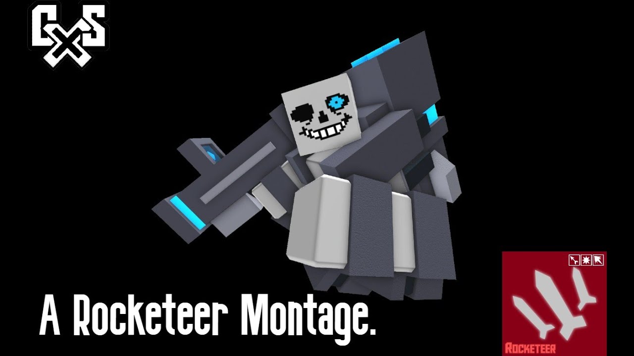 Rocketeer, the Burst, Brawler and Marksman (Roblox Critical Strike ...