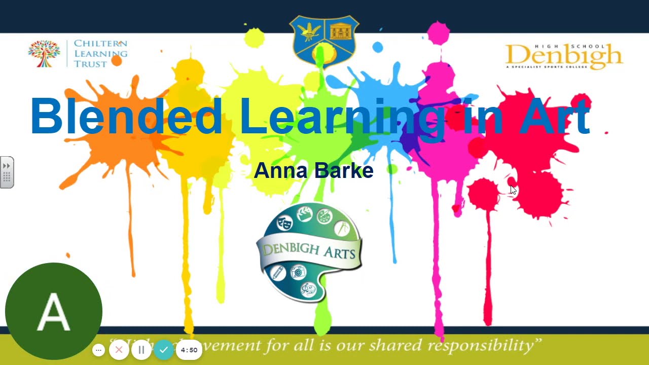 Blended Learning in Art at Denbigh High - Anna Barke - YouTube