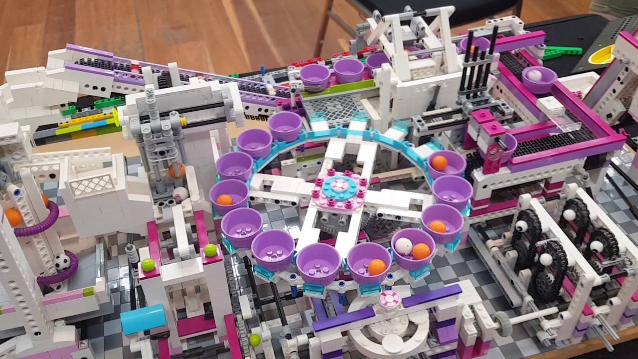 Brickvention 2018 GBC (Great Ball Contraption) - YouTube