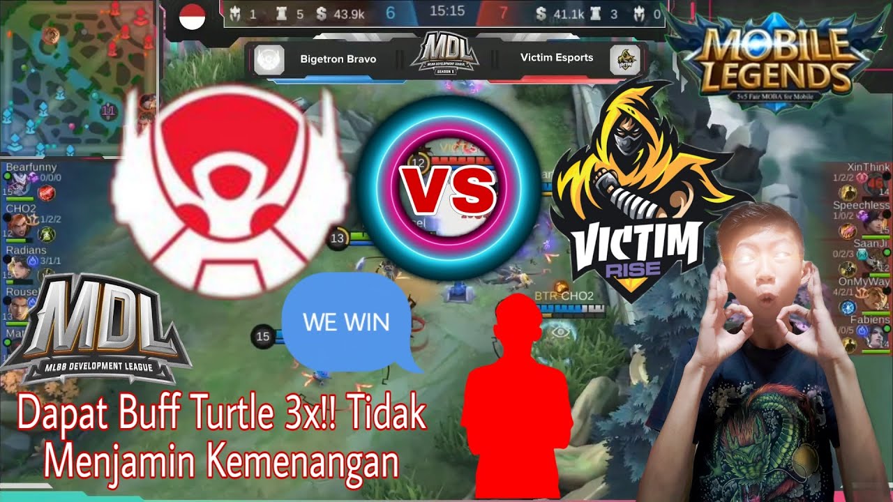 Dapat Buff Turtle 3x Tidak Menjamin Kemenangan - MDL ID S2 WEEK 3 DAY 2 ...