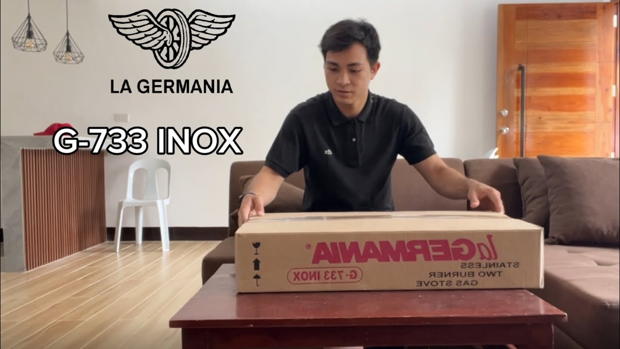Unboxing La Germania G-733 INOX Gas Stove Two Burner | Stainless - YouTube