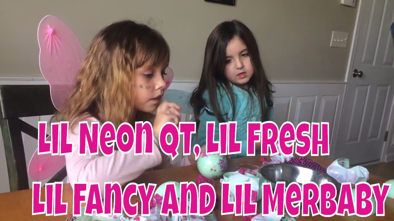 Addi May and Her BFF Ellie Open 3 Lil Sis Balls and also Show You Neon ...