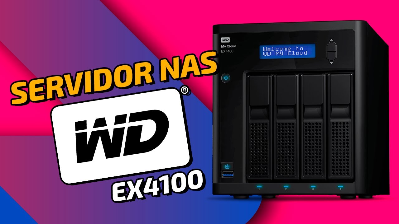 Servidor NAS WD MY CLOUD EX4100: Saiba tudo antes de comprar - YouTube